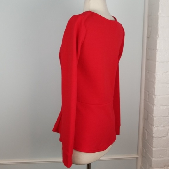 Tops | Elegant Red Top | Poshmark